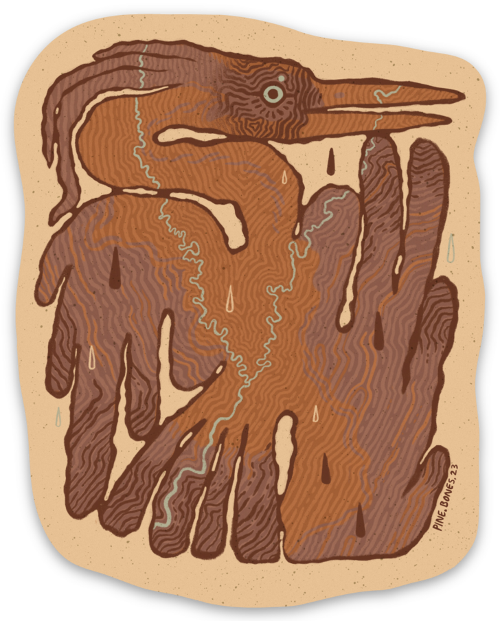 "Confluence" Sticker By Holls Walck – Moab Made