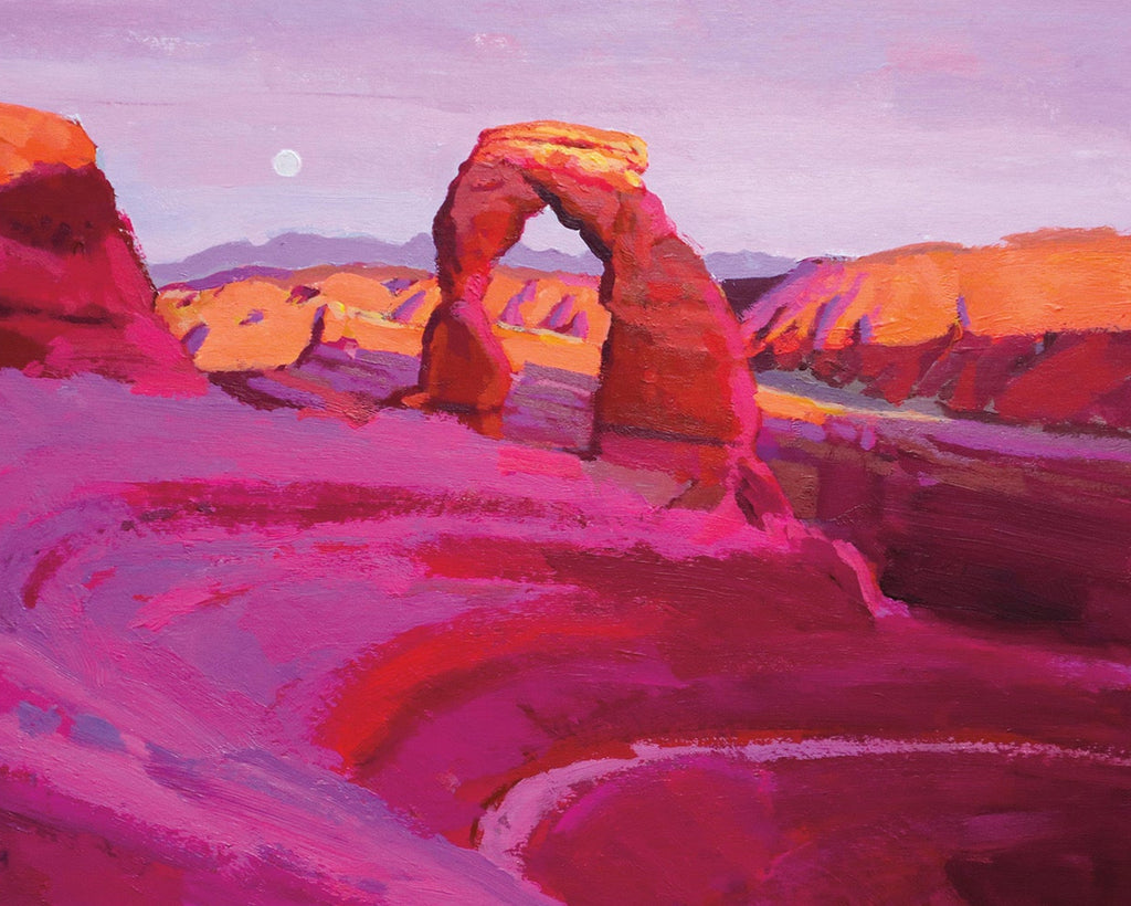 "Desert Rose" Art Print by Antonio Savarese – Moab Made